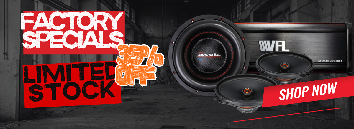 American Bass Car Audio: Subwoofers, Speakers, Amplifiers, Accessories