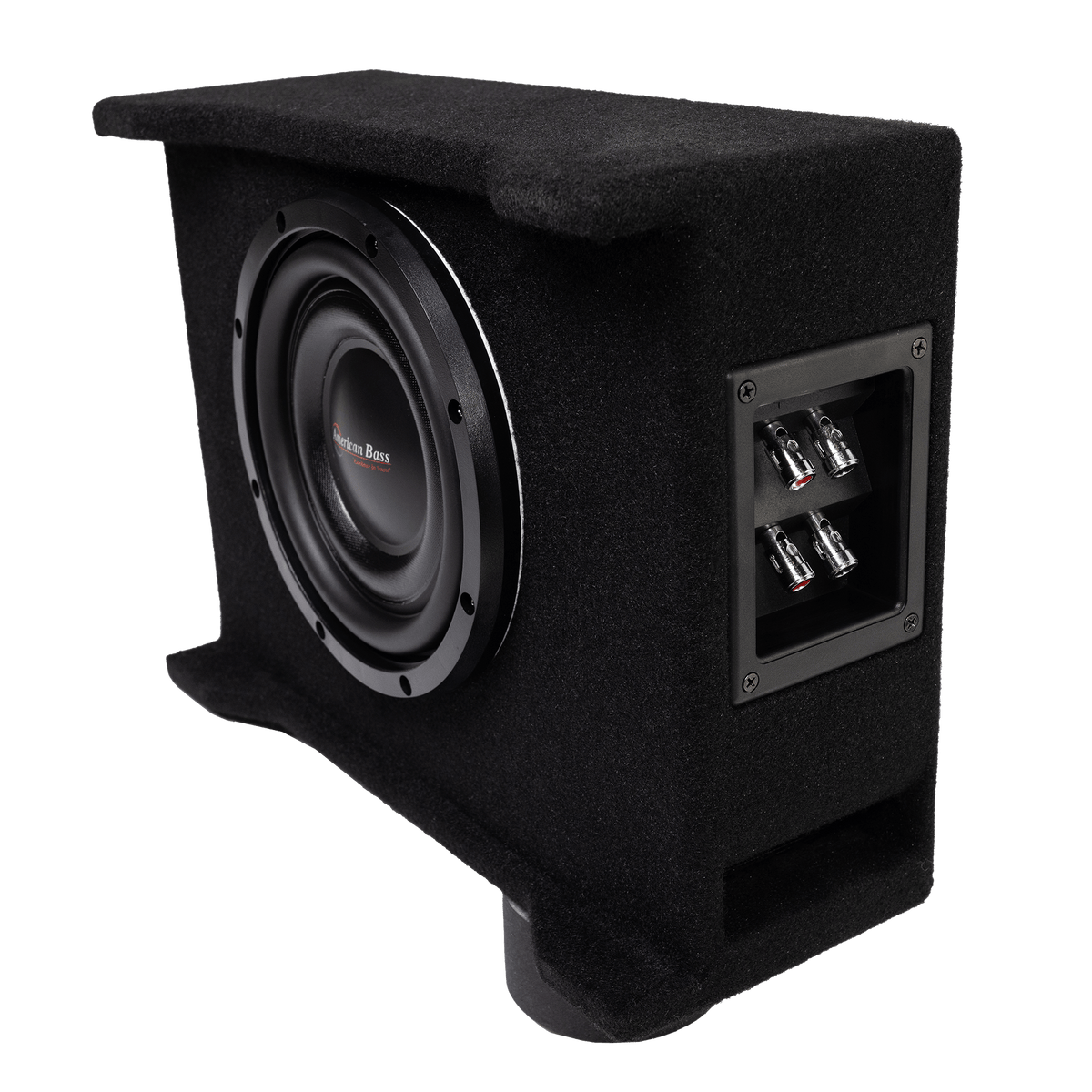 American Bass Downfire Subwoofer Enclosure for Titanium Slim 8” Sealed ...