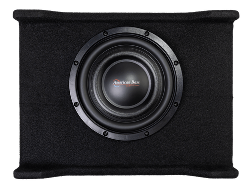 American Bass Downfire Subwoofer Enclosure for Titanium Slim 8” Sealed ...