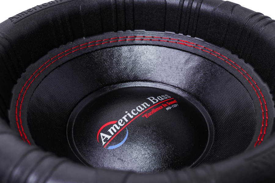 American Bass HD 12" Subwoofer for Car 1 & 2 Ohm Options: HD-1211 & HD-1222