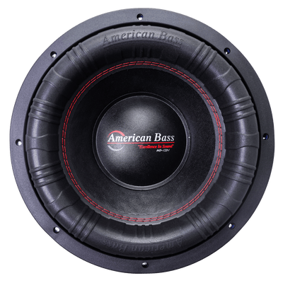 American Bass HD 12" Subwoofer for Car 1 & 2 Ohm Options: HD-1211 & HD-1222