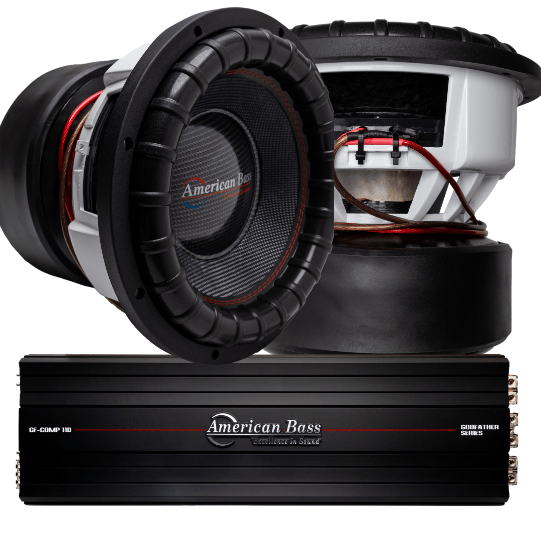 Power Pack: 2 VFL Comp Signature 12 Subwoofers + Godfather Comp 11D Am