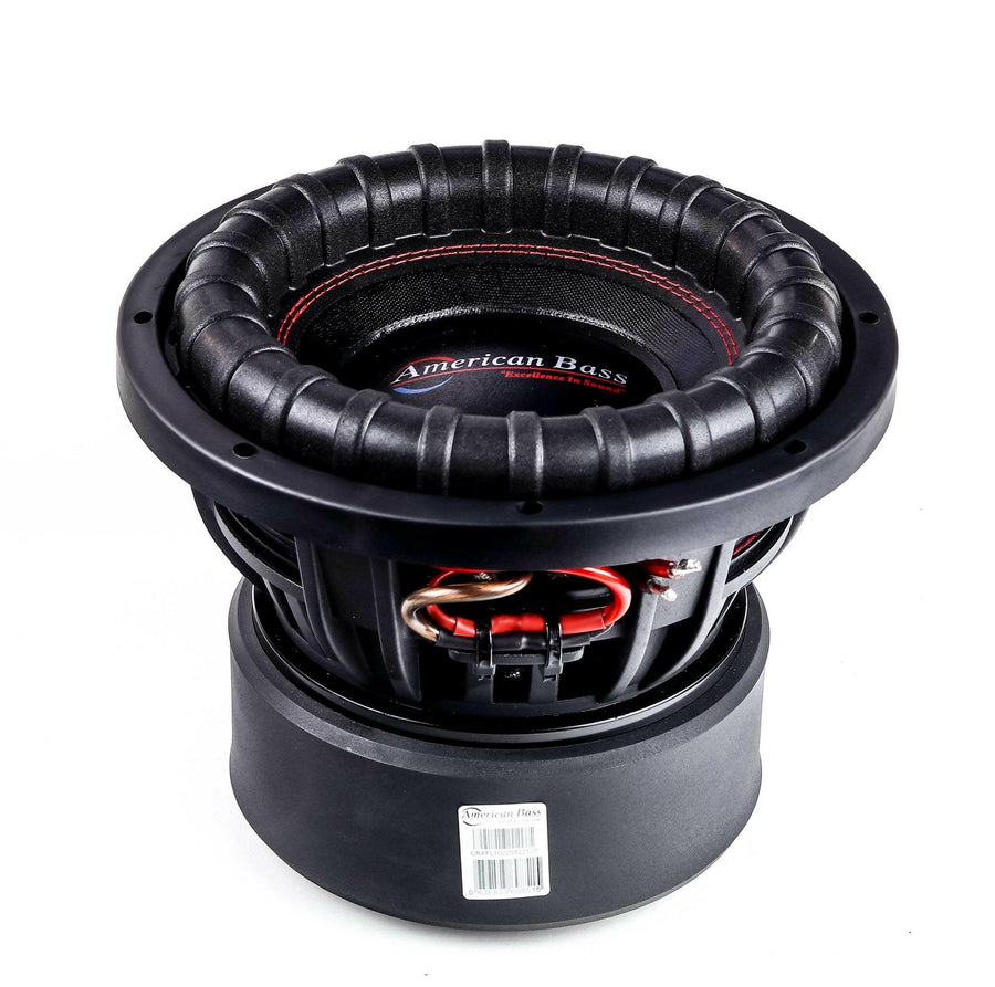Power Pack: 2 XFL 10” Subwoofers + VFL Stealth 5500.1D Amplifier Bundl