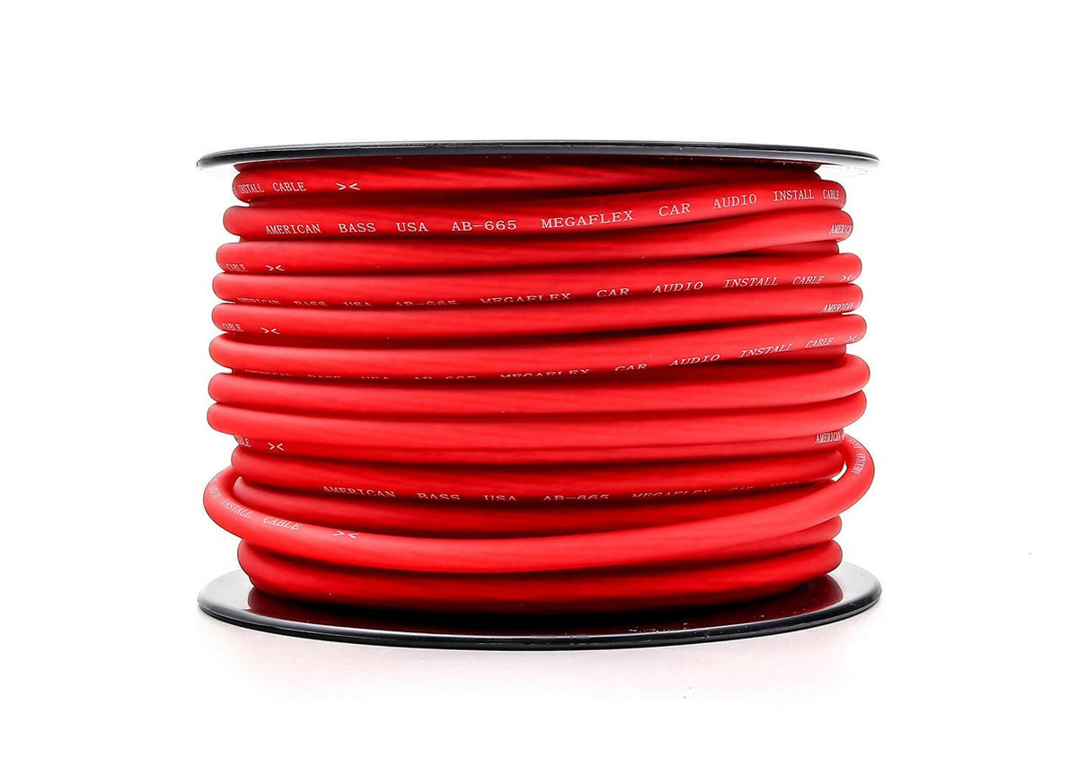 8 Gauge Mega Flex Power Cable | Car Audio Equipment