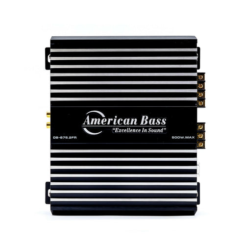 American Bass DB 675.2FR 2‑Channel Car Amplifier: DB675.2FR