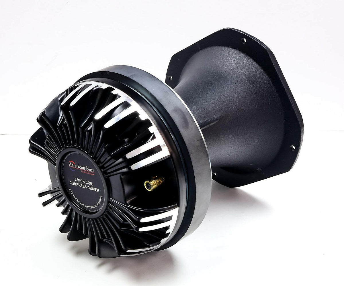 Godfather Horn High-Power Car Audio Compression Driver: GF-HORN-2