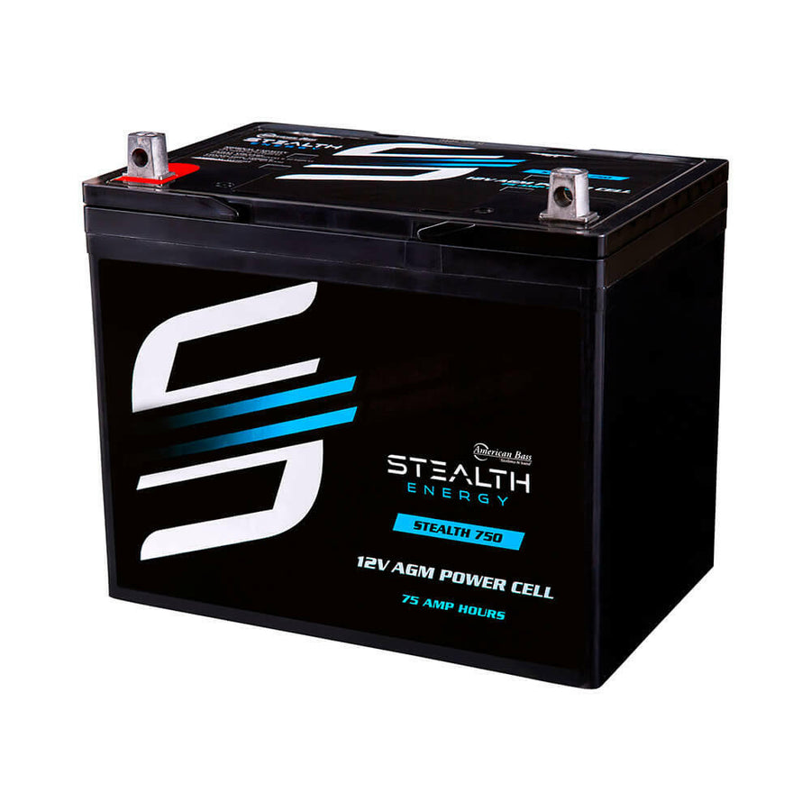 ST-750 American Bass Audio Stealth 750 | 75Ah AGM Battery | Maintenanc