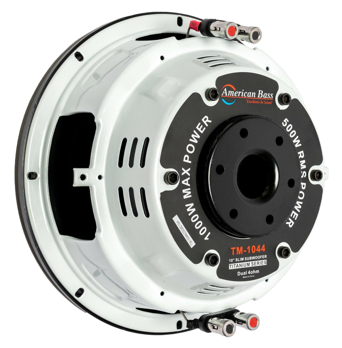 Titanium 10" Slim Subwoofer