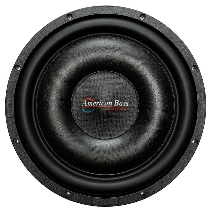 American Bass Titanium 12″ Slim Subwoofer 500W RMS Dual 4 Ohm Shallow ...
