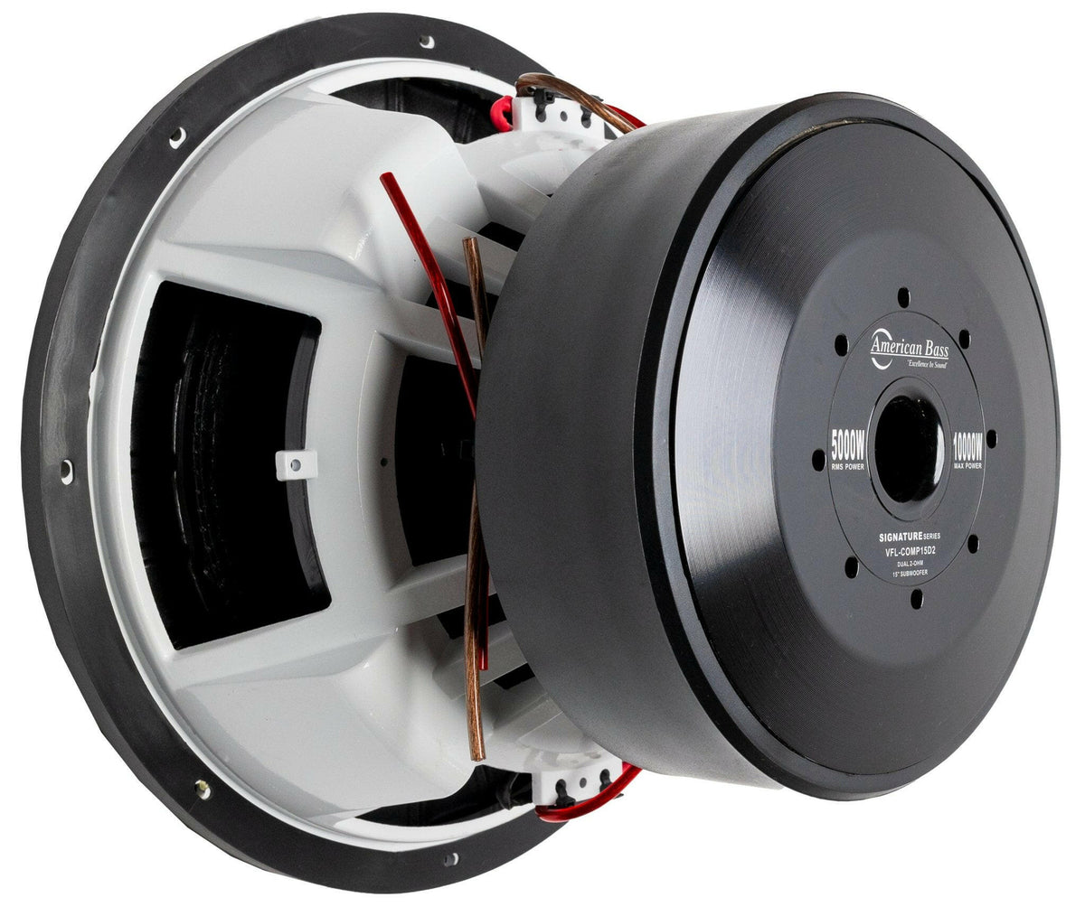 VFL Comp Signature 15″ Subwoofer for Car 5000 Watts RMS Dual Voice Coil ...