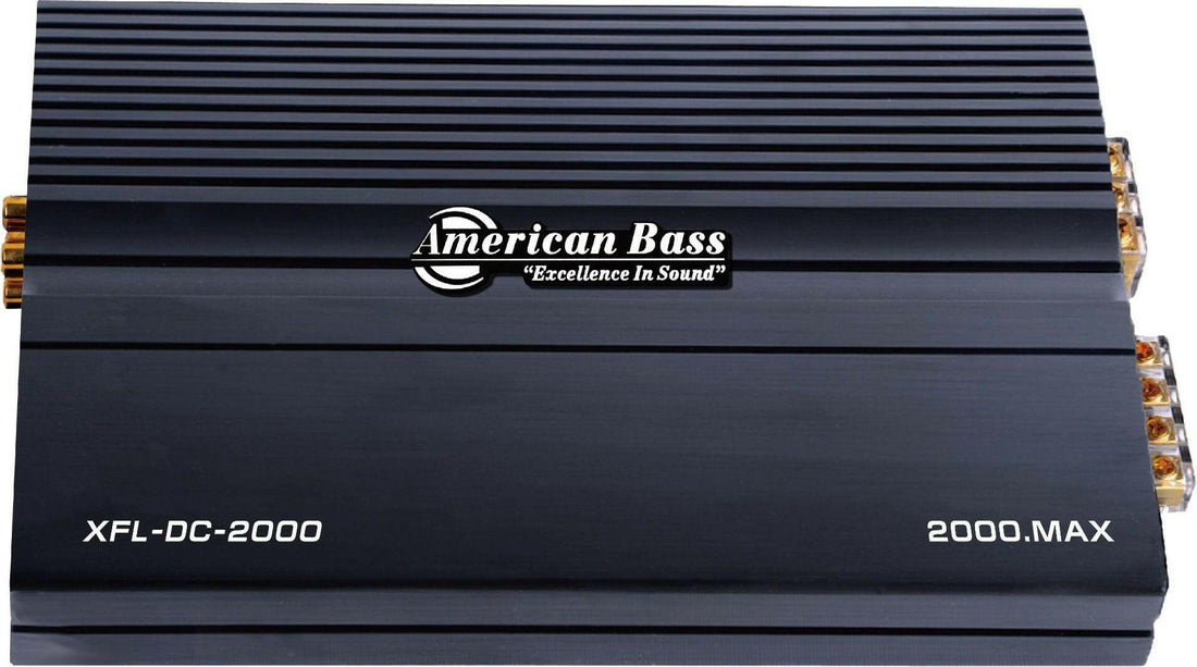 American Bass XFL DC‑2000 Car Amplifier High‑Power Class D Audio Amp ...